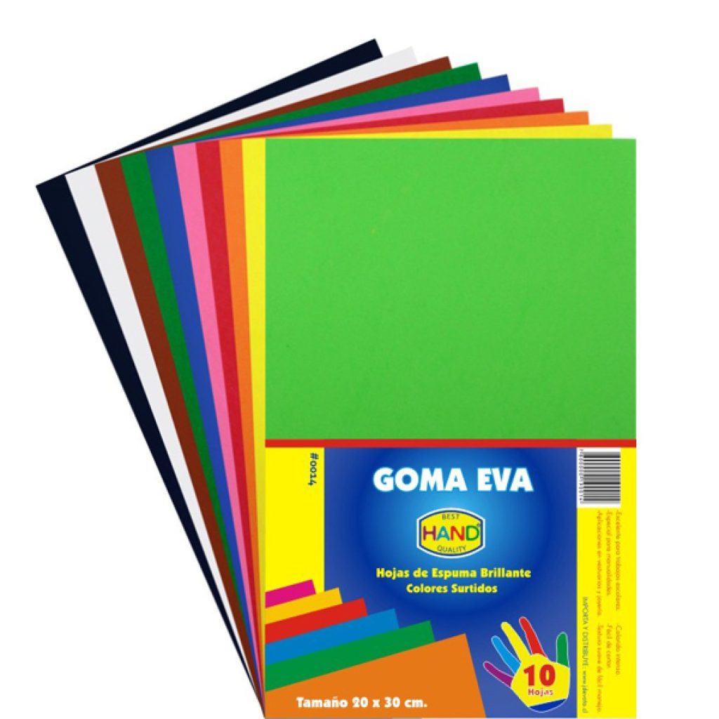 Sobre de goma eva Hand o generico – Todo Colegio